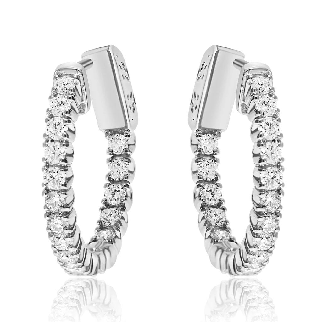 Inside-Out Diamond Hoops – ArthurGroom
